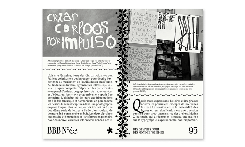 Bye Bye Binary – N° é·e, Imaginaires typo·graphiques post-binaires