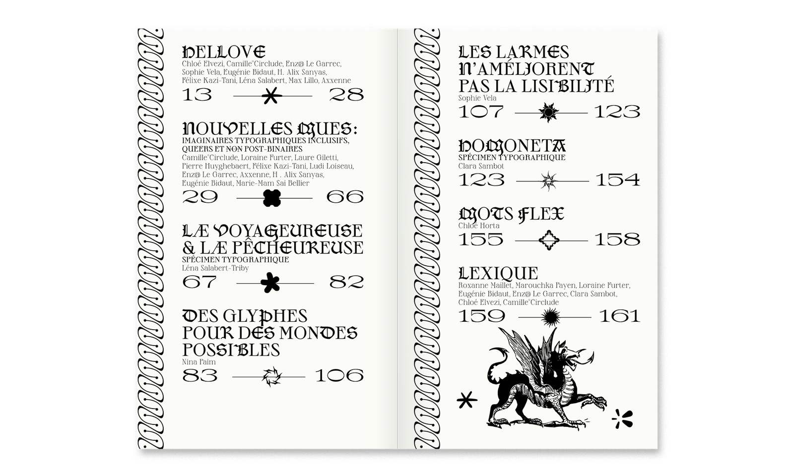 Bye Bye Binary – N° é·e, Imaginaires typo·graphiques post-binaires