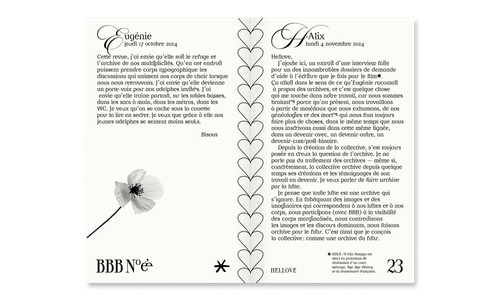 Bye Bye Binary – N° é·e, Imaginaires typo·graphiques post-binaires